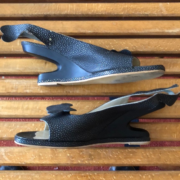 jan jansen | Shoes | Rare Jan Jansen Floating Heels Iridescent Black ...